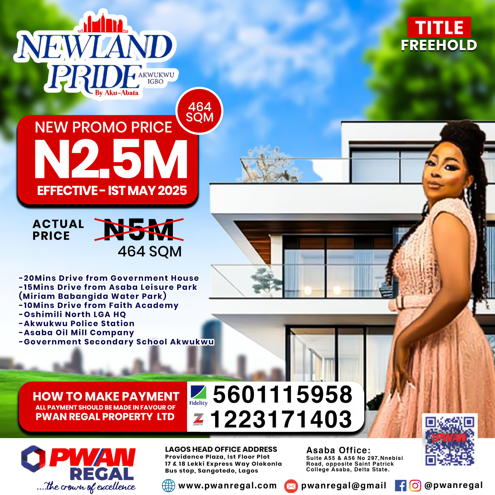 Newland Pride By Aku Abata, Akwukwu, Igbo - PWAN Regal